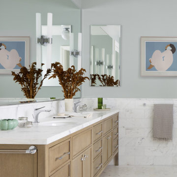 75 Beautiful Bathroom with a Dado Rail Ideas and Designs - December ...