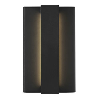 Tech Lighting Windfall 1 Light 8" Outdoor Wall Sconce, Black ...