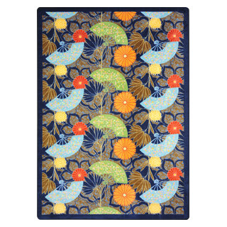 Kaleidoscope Rug, Pacific Rim, 5'4"x7'8" - Contemporary - Kids Rugs ...
