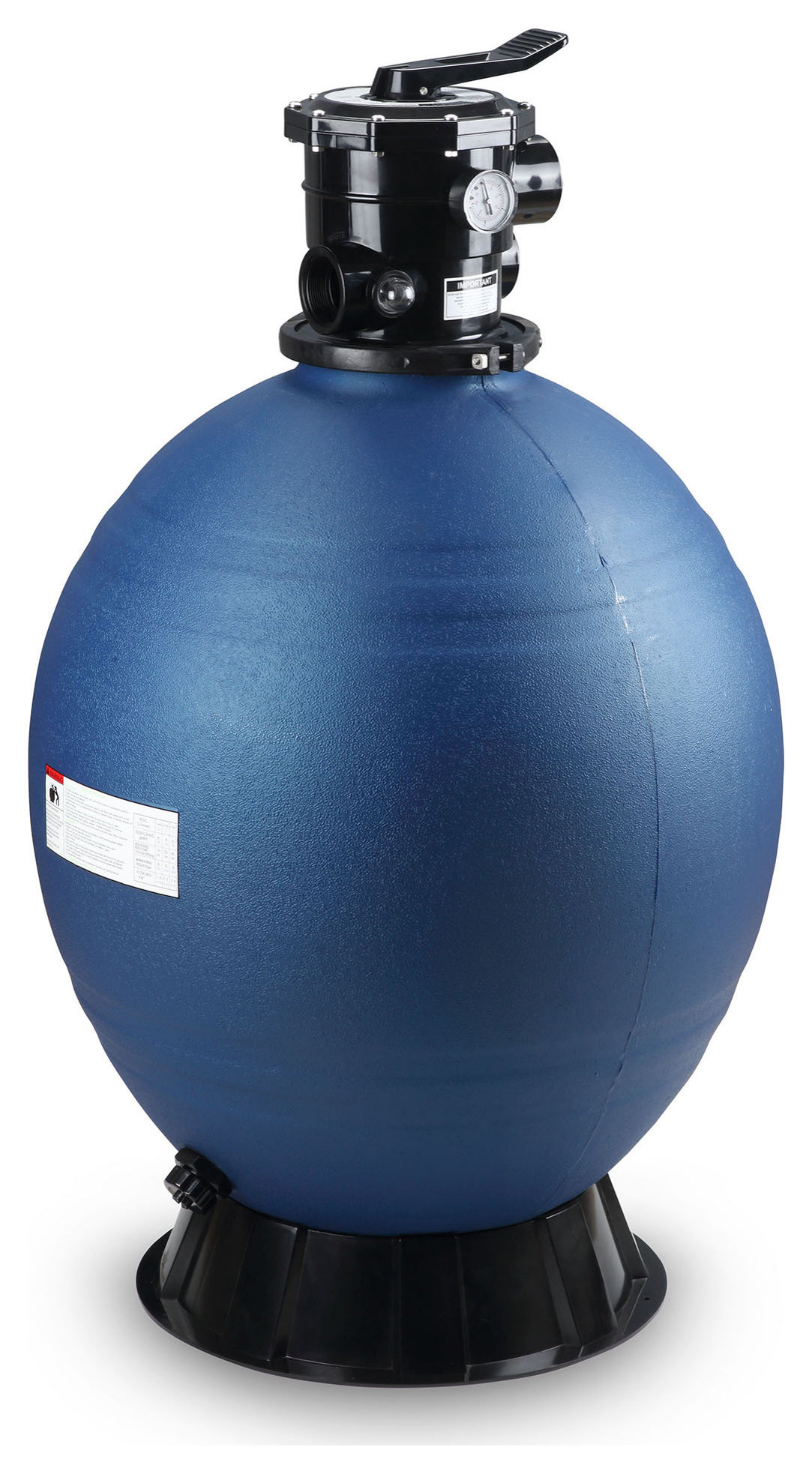 26-Inch Top Mount Swimming Pool Sand Filter With 6-Way Valve - Modern ...