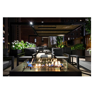 Chicago Multi Unit Rooftop Deck - Contemporary - Patio - Chicago - by ...