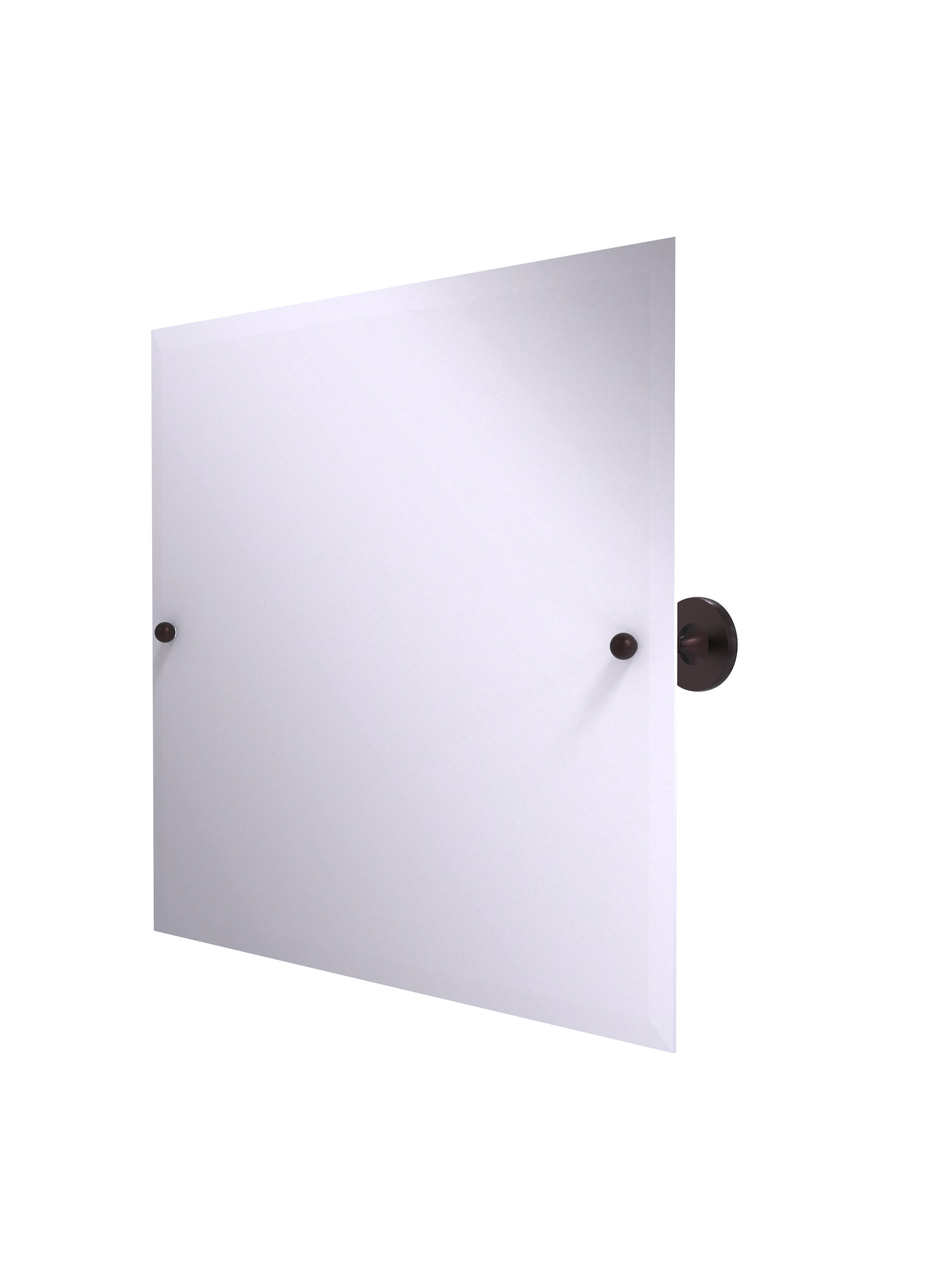 Shadwell Frameless Landscape Rectangular Tilt Mirror With Beveled Edge ...