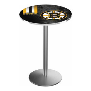Holland L214 03 Boston Bruins 36x28" Pub Table - Stainless ...