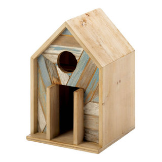 Bali Beach Wooden Birdhouse - Farmhouse - Birdhouses - by Virventures ...