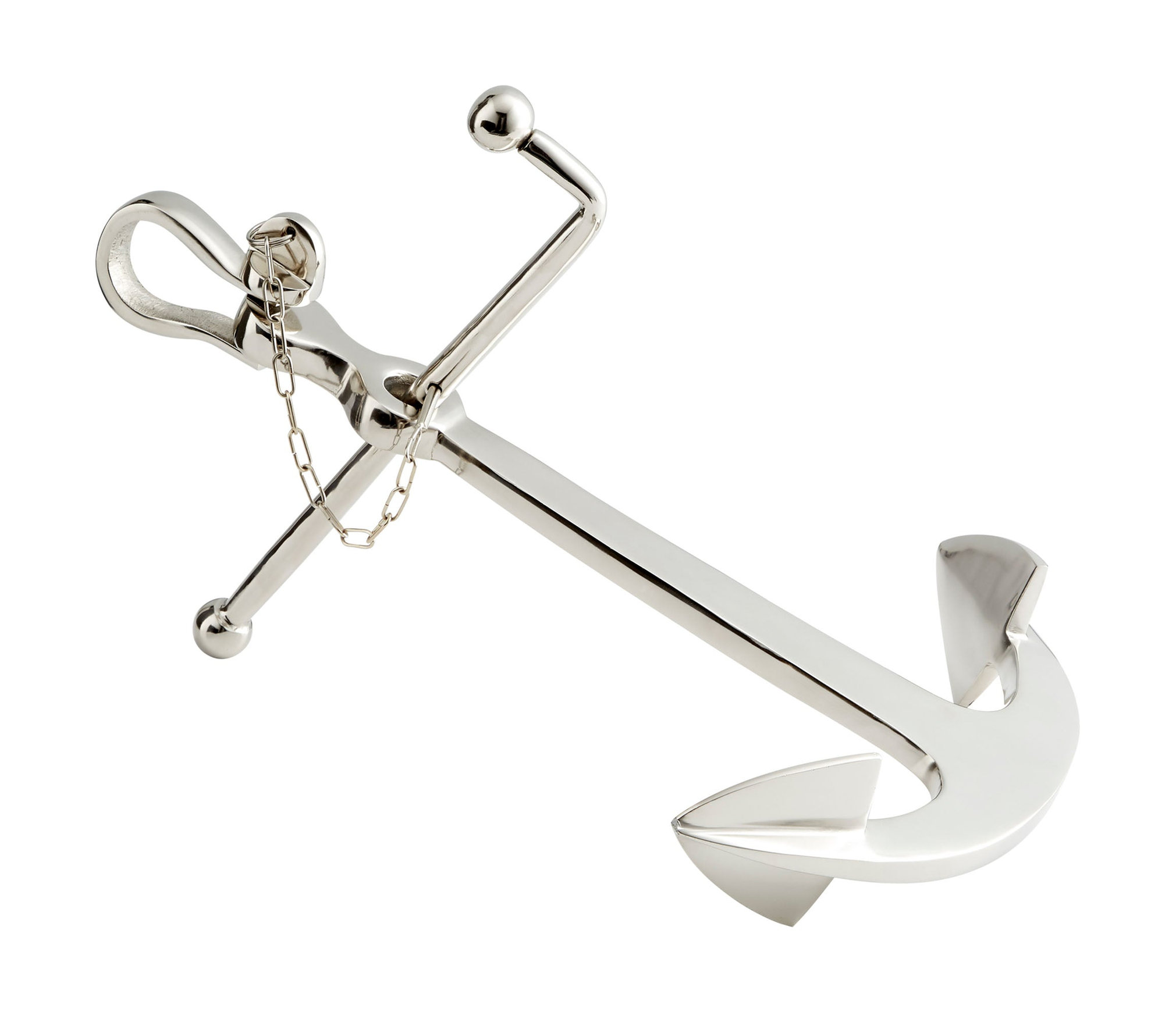 Anchors Aweigh Sculpture - Beach Style - Decorative Objects And ...