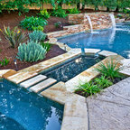Dry Stack - Custom Swimming Pool - North Richland Hills, TX ...