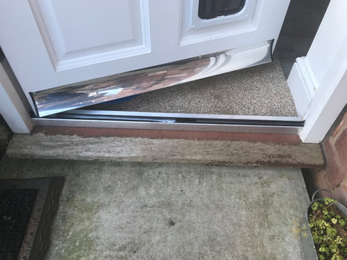 Wooden doorstep/plinth - what do I use to preserve it? | Houzz UK