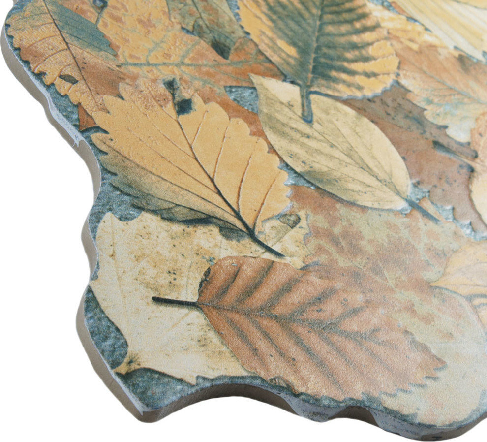 Otono Porcelain Floor and Wall Tile, Ocre, Sample - Contemporary - Tile ...