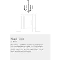 Cardano 4 Light Chandelier, Matte Black/Black - Industrial ...