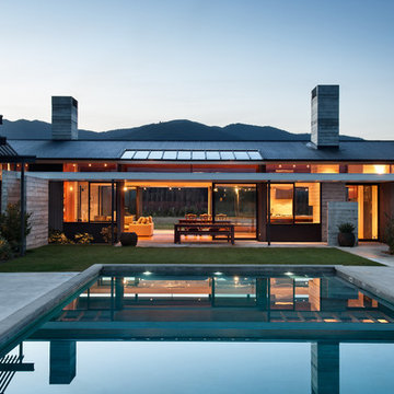 75 Glass Exterior Home Ideas You'll Love - June, 2026 | Houzz