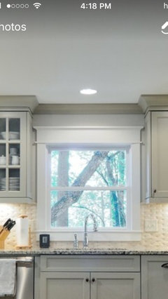 Crown molding on shaker style cabinets
