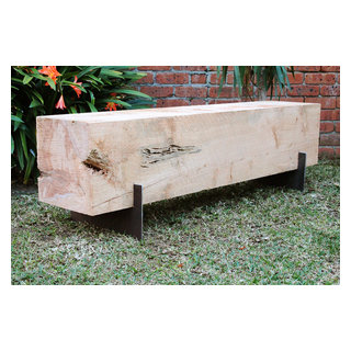 3 Seat Cypress Benches - Modern - Sydney - by Fire-Away | Houzz