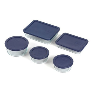 10-Piece Glass Bakeware Set - Contemporary - Bakeware Sets - by ...