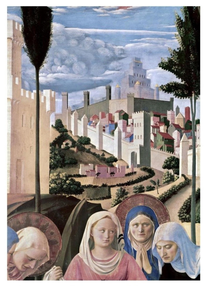 "Deposition - Detail 3" Digital Paper Print by Fra Angelico, 17"x24 ...