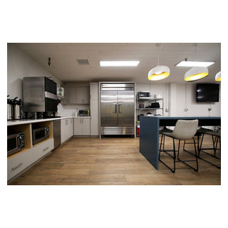 Break Room Remodel - Industrial - Los Angeles - by Satin & Slate | Houzz
