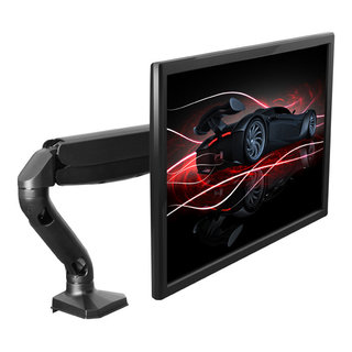 Swivel LCD Monitor Arm With Unversal Mount Adjustable Height, Ergonomic ...