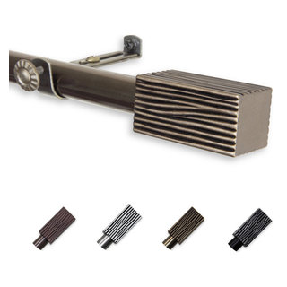 Orchard 13/16" Diameter Curtain Rod, 18-28" - Transitional - Curtain ...