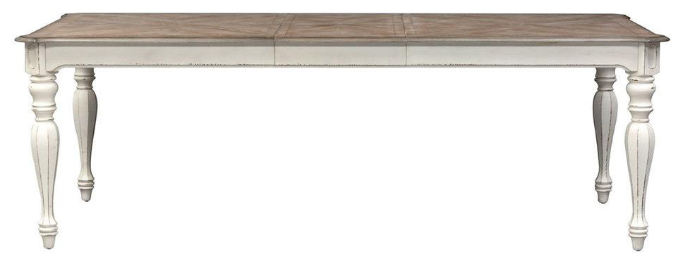 Rectangular Leg Table - Traditional - Dining Tables - by Homesquare | Houzz