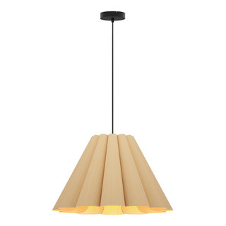 Bruck Lighting Lora Pendant, Black Finish - Transitional - Pendant ...