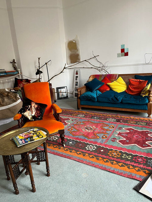 what colours to match this carpet ?! | Houzz UK
