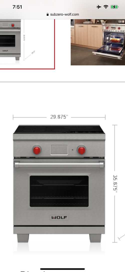 Side by side induction ranges