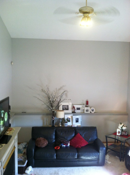 Huge wall and a boring grey any ideas?