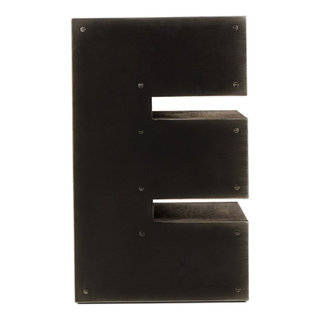 E Letter Side Table - Industrial - Coffee And Accent Tables - by AED ...