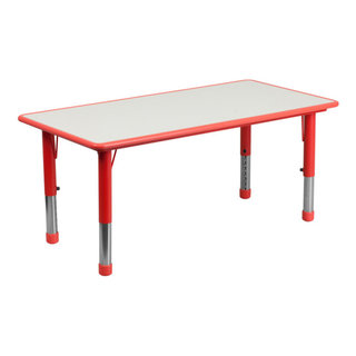Blue Preschool Activity Table - Modern - Kitchen And Dining Furniture ...