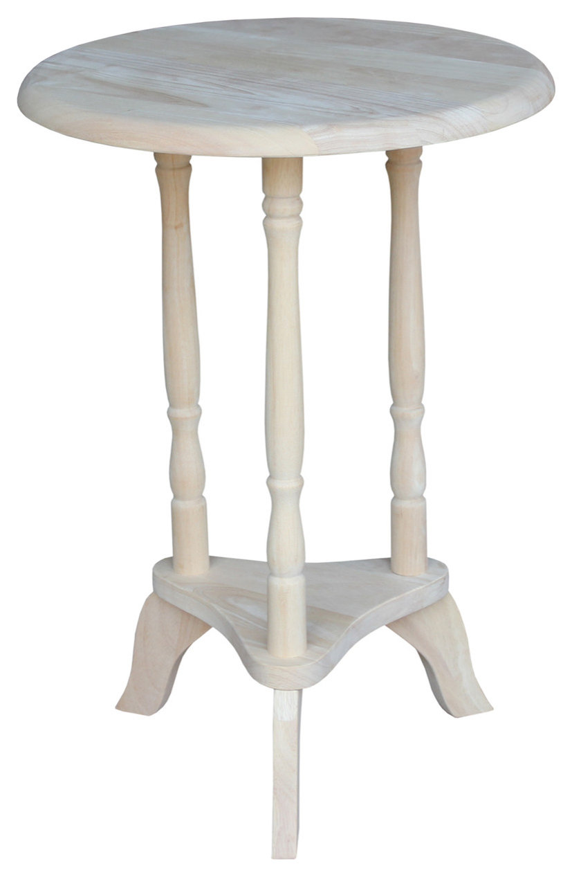 Round Plant Table - Traditional - Plant Stands And Telephone Tables ...