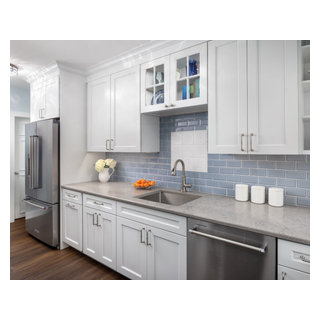 Gracious Galley Kitchen - Transitional - Kitchen - Wilmington - by ...
