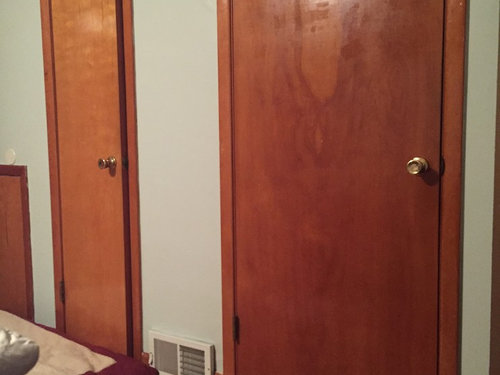 Orange, ugly baseboards and doors!!! | Houzz Forum