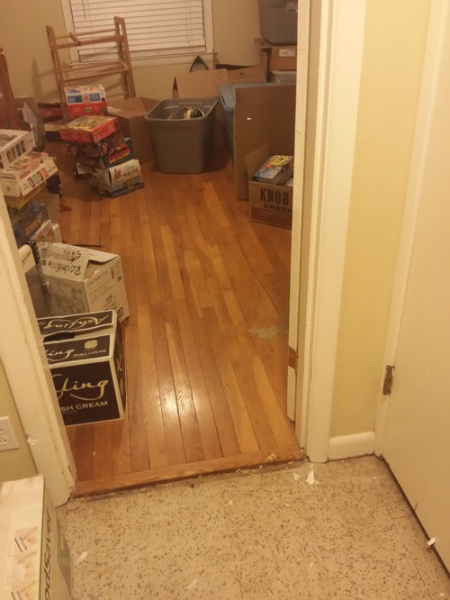 Need solution for mismatched flooring!