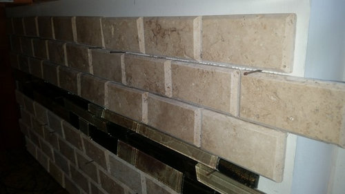 tile backslash spacing