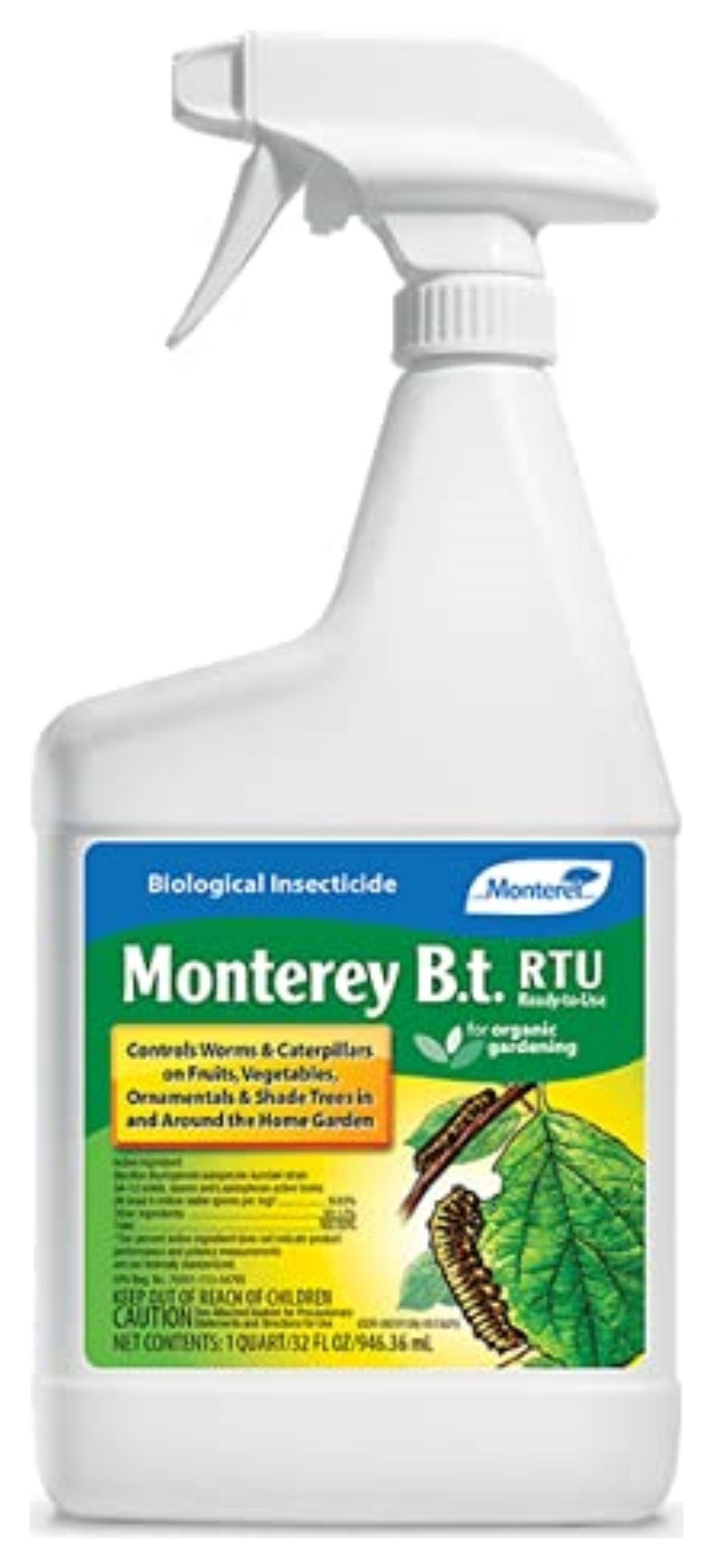 Monterey Bacillus Thuringiensis Biological Insecticide Ready To Use ...