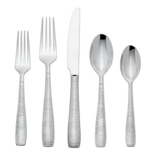 Oneida Bandera 20Pc Flatware Set, Service for 4 - Contemporary - Flatware And Silverware Sets ...