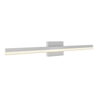 DALS Lighting LED Vanity Light, 5 CCT, 32" Satin Nickel - Modern ...