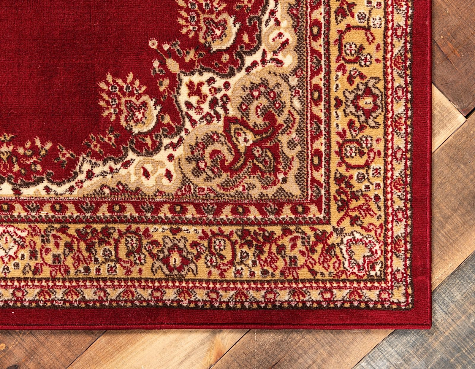 Traditional Anahita Wine Area Rug, 8'x10' - Traditional - Area Rugs ...