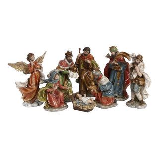 Mark Roberts Christmas 2018 Nativity Scene, Set of 8, 8" - Contemporary ...