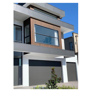 Elandra Display Home - CX Castellated Cladding - Modern - Exterior ...