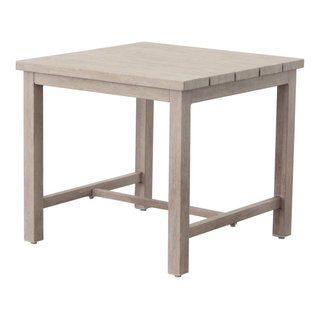 Blakely Outdoor Aluminum End Table - Transitional - Outdoor Side Tables - by Steve Silver | Houzz