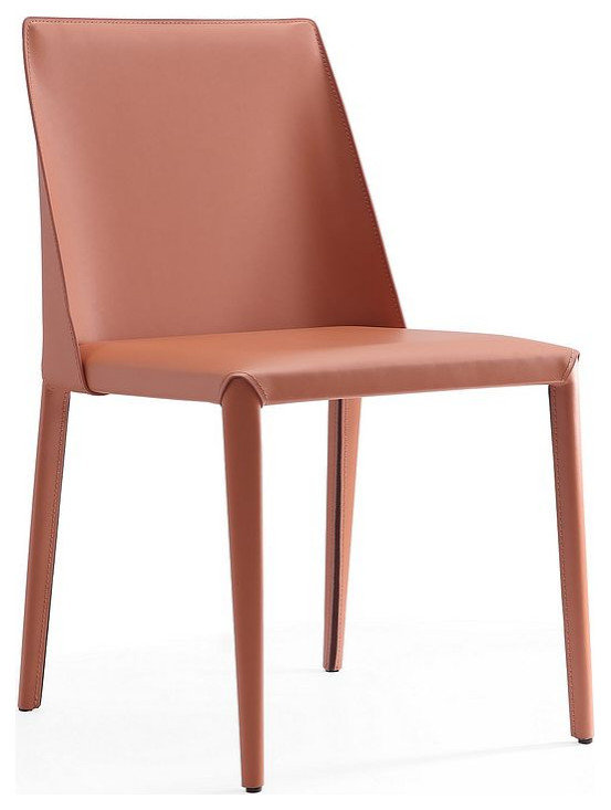 Paris Dining Chair in Coral-Set of 2 - Modern - Dining Chairs - by ...