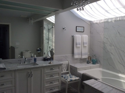 Bathroom remake. Transforming 1984 to 2019