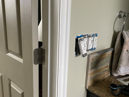 Double Pocket Door Installation (Electrical Question) | Houzz Forum