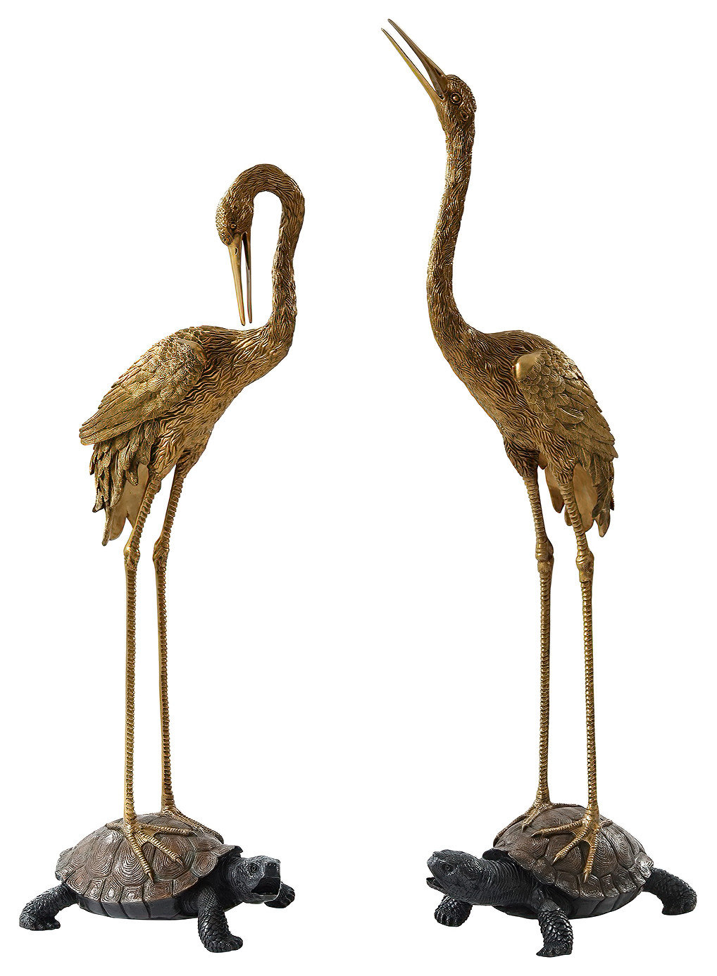 Large Crane Statues - Beach Style - Garden Statues And Yard Art - by ...