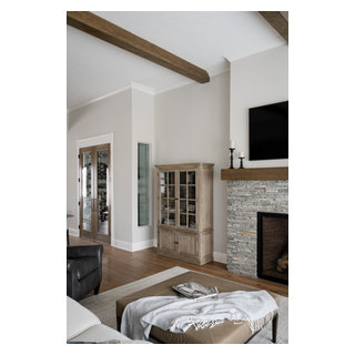 Euro-Inspired Luxe Living - Modern - Living Room - Indianapolis - by ...