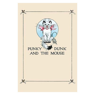 Punky Dunk and the Mouse, 16" x 24" - Traditional - Prints And Posters ...