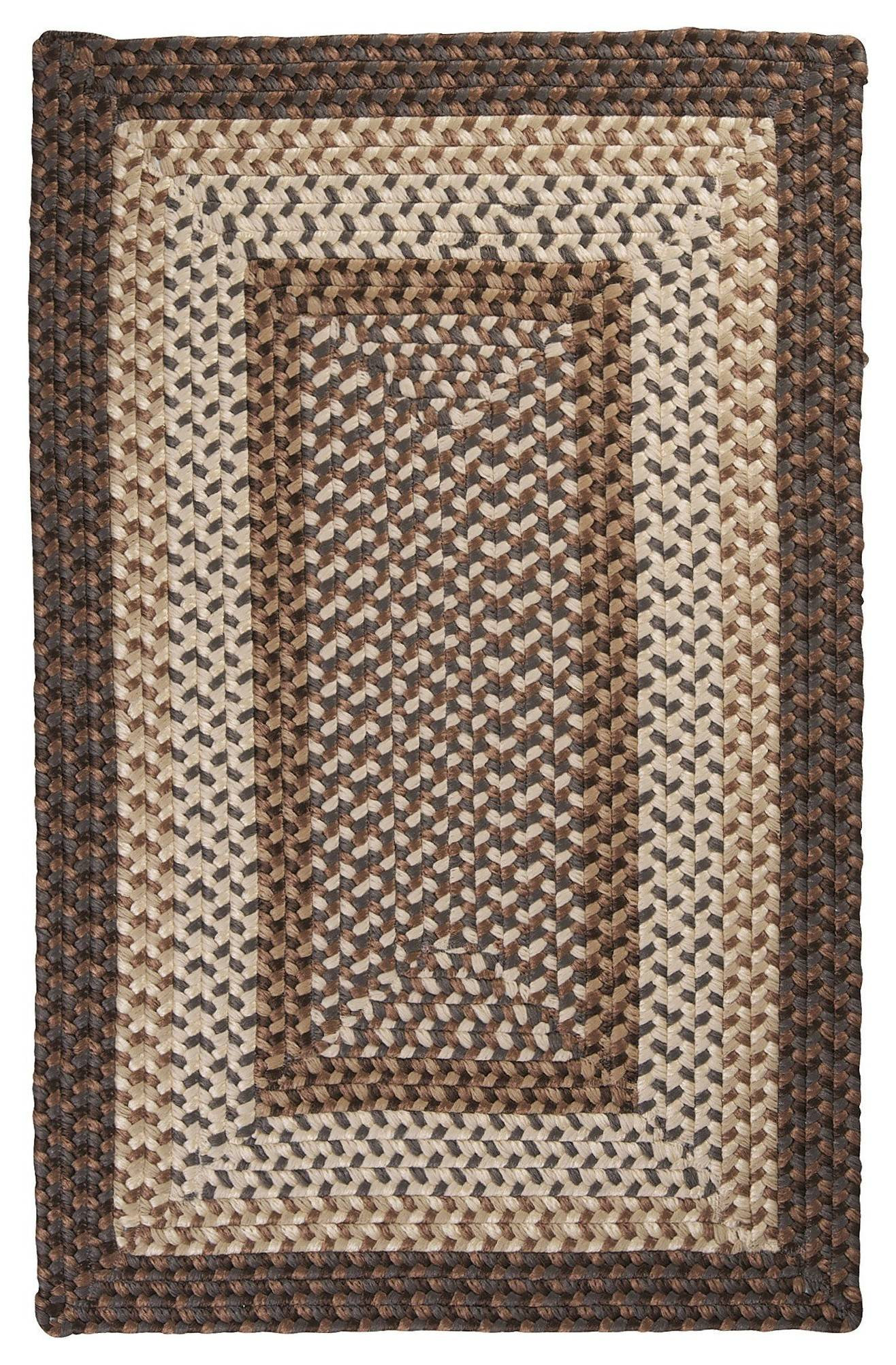 Colonial Mills Tiburon TB19 Dockside Indoor/Outdoor Area Rug, Square 8 ...