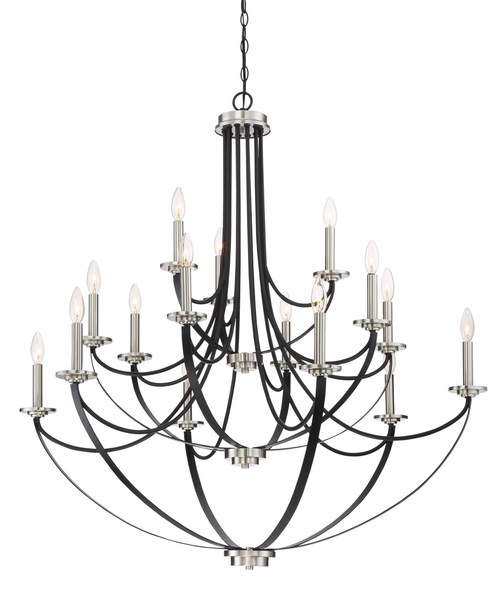 Quoizel ANA5015 Alana 15 Light 41"W 3 Tier Candle Style - Transitional ...