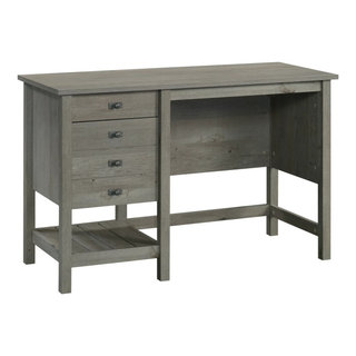 Cottage Desk, Spacious Top With Filing Drawer & Lower Open Shelf ...