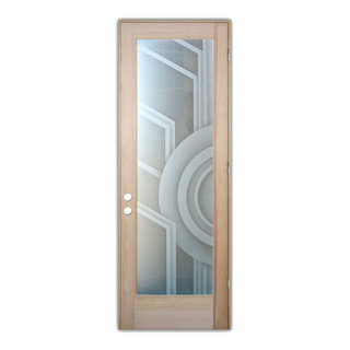 Front Doors - Sun Odyssey II Frosted Glass Design - 30" x 80 ...